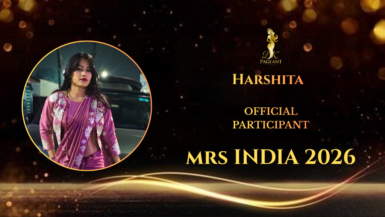 Harshita – Official Participant of Mrs. India 2026 | DK Pageant